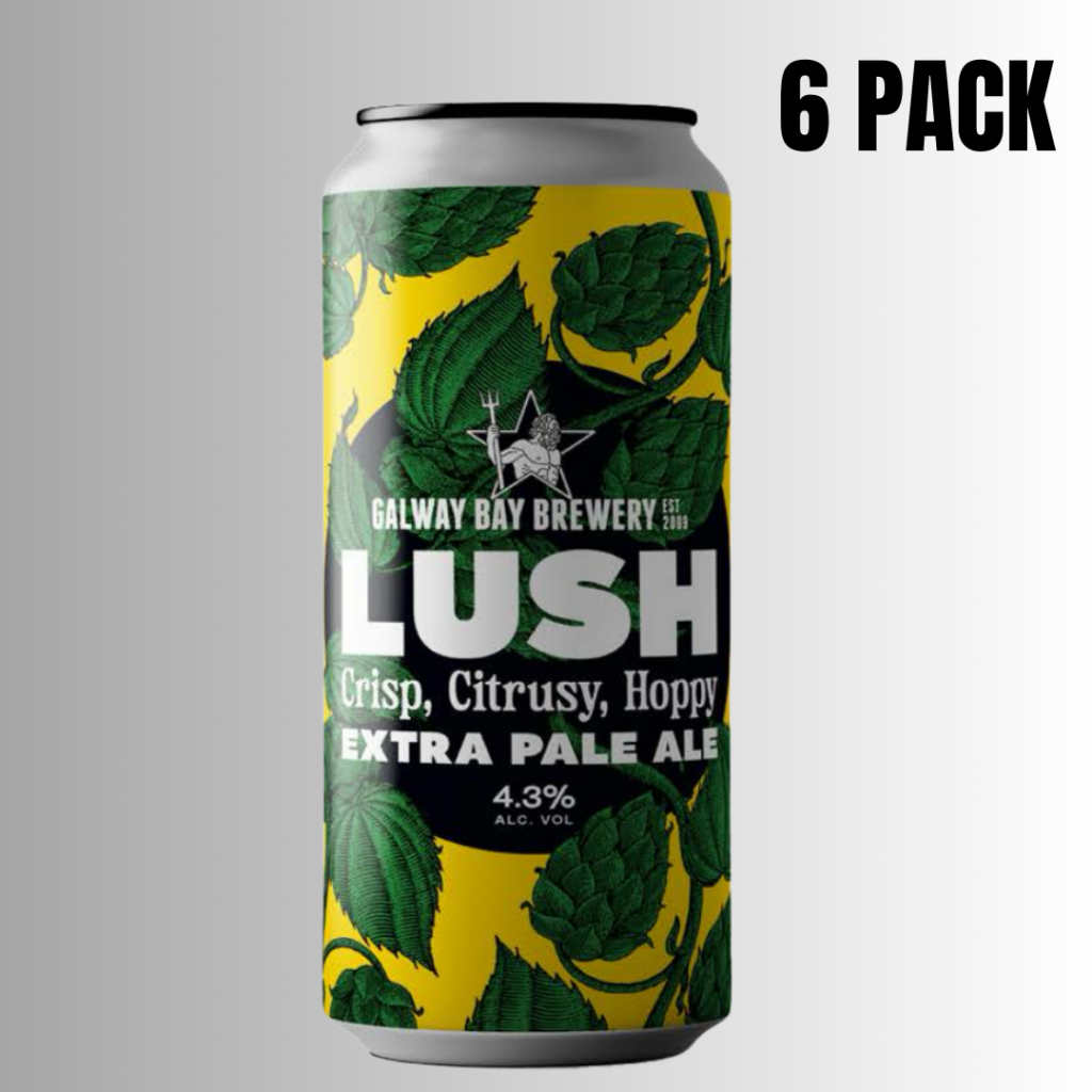 LUSH EXTRA PALE ALE 6 PACK – Galway Bay Brewery Shop
